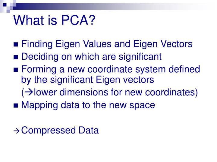PPT - Principal Components Analysis PowerPoint Presentation - ID:474082