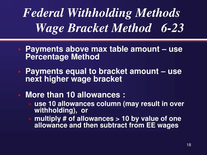 PPT - Withholding Taxes PowerPoint Presentation - ID:474135