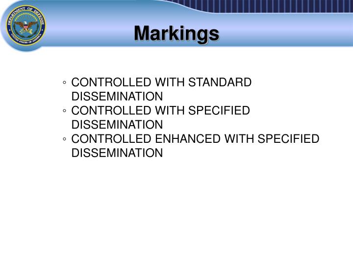 PPT - Controlled Unclassified Information (CUI), the New Marking System ...