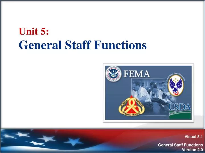 PPT - Unit 5: General Staff Functions PowerPoint Presentation, free ...