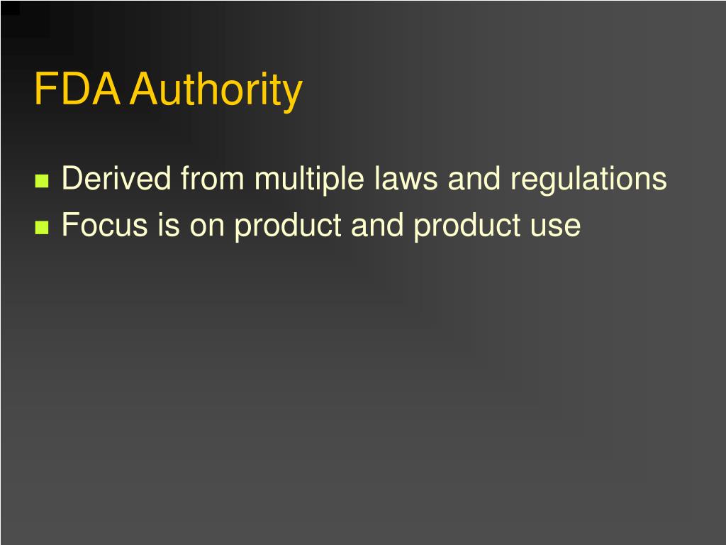 PPT - FDA Regulations Pertaining to Good Clinical Practice and Clinical ...