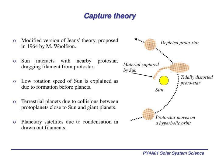 PPT - Lecture 5-6 - Solar system formation theories PowerPoint ...