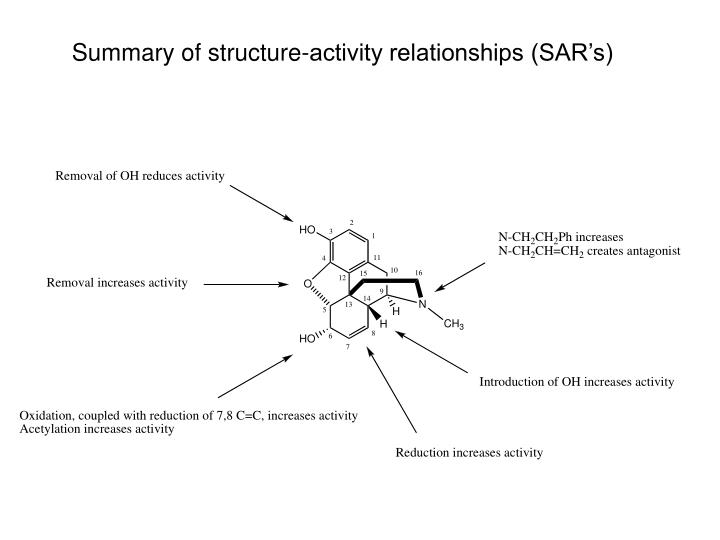 PPT - Summary of structure-activity relationships (SAR’s) PowerPoint ... PPT - Summary of structure-activity relationships (SAR’s) PowerPoint ...