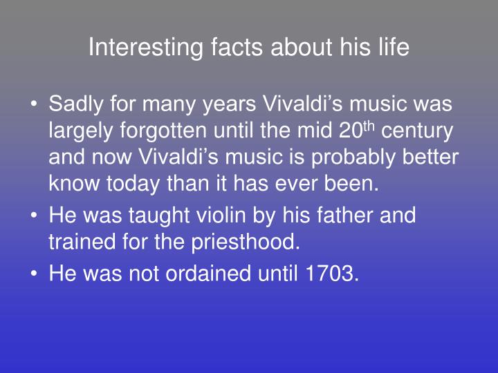 PPT - Antonio Vivaldi PowerPoint Presentation - ID:476370