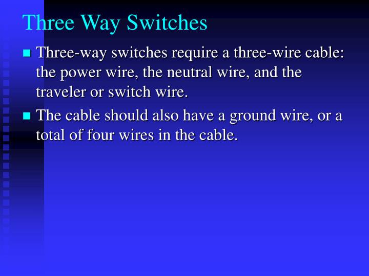 PPT - Three Way Switches PowerPoint Presentation - ID:476433