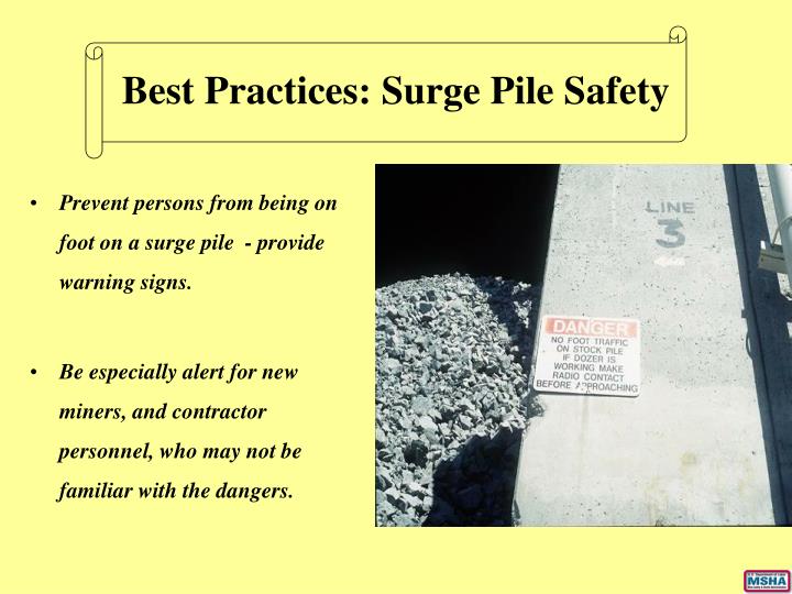 PPT - Surge Pile Safety PowerPoint Presentation - ID:476467
