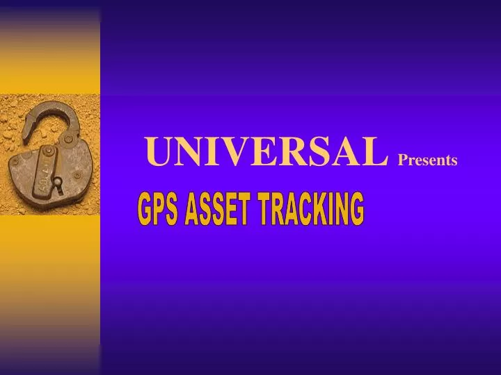 PPT - UNIVERSAL Presents PowerPoint Presentation, free download - ID:477028