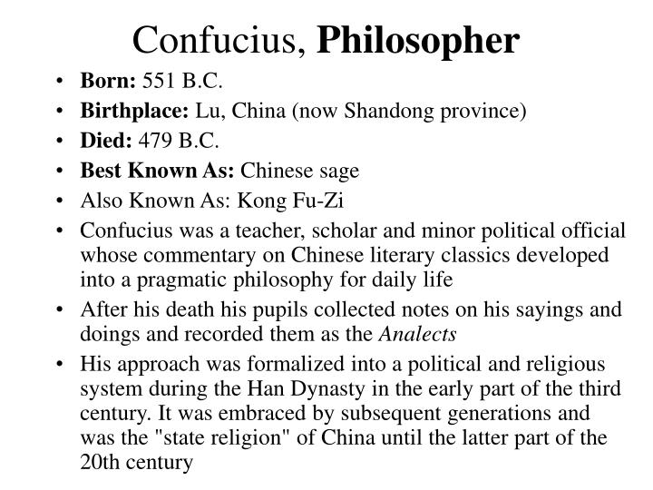 PPT - Confucius, Philosopher PowerPoint Presentation, free download ...