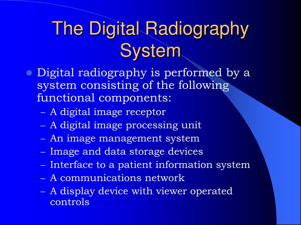 PPT - Digital Radiography PowerPoint Presentation, free download - ID ... PPT - Digital Radiography PowerPoint Presentation, free download - ID ...