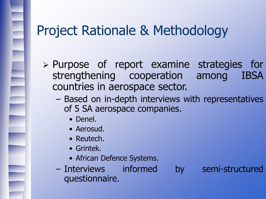 PPT - The Aerospace Industry: Prospects for Co-operation Among the IBSA ...