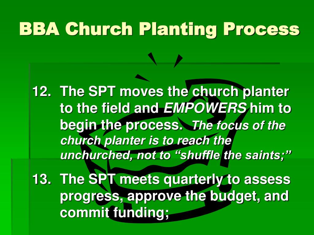 PPT - Bluebonnet Baptist Association Church Planting Process PowerPoint ...