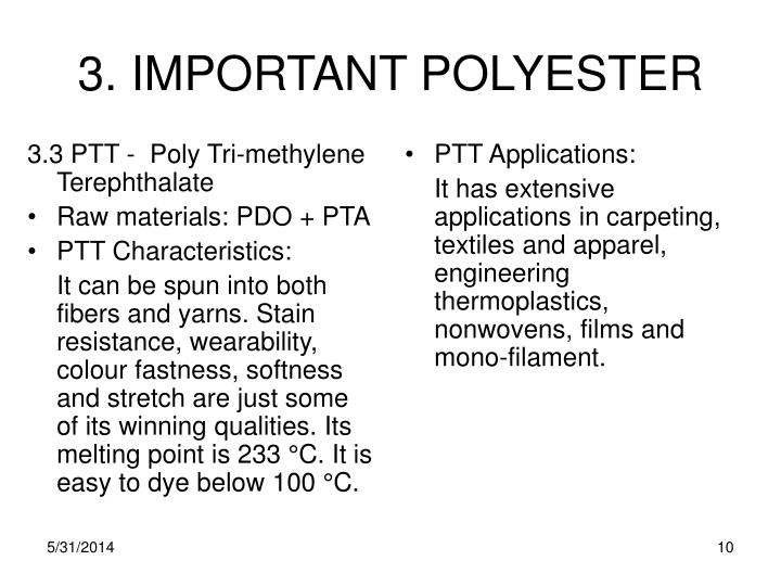 PPT - POLYESTER TECHNOLOGY PowerPoint Presentation - ID:479798