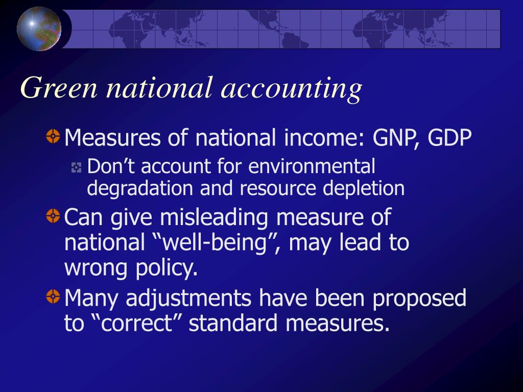 PPT - Macroeconomics, International Economics, & Green Accounting ...