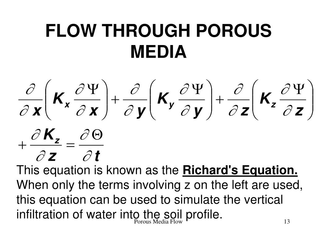 PPT - FLOW THROUGH POROUS MEDIA PowerPoint Presentation, free download ... PPT - FLOW THROUGH POROUS MEDIA PowerPoint Presentation, free download ...
