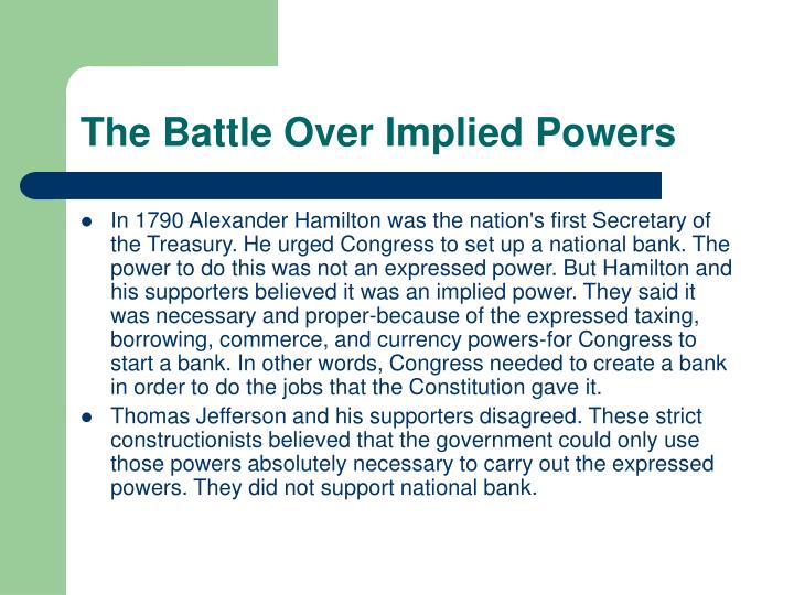 PPT - The Implied Powers PowerPoint Presentation - ID:480083
