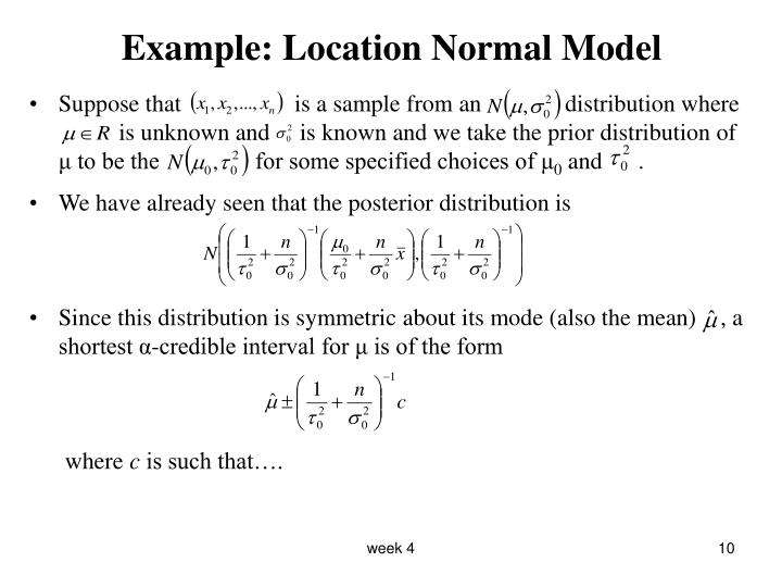 PPT - Estimation – Posterior mean PowerPoint Presentation - ID:480223