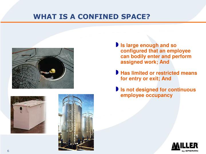 PPT - MILLER FALL PROTECTION Confined Space Presentation PowerPoint ...