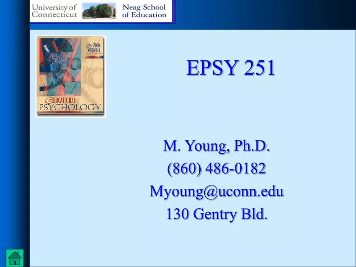 PPT - EPSY 251 PowerPoint Presentation, free download - ID:480920
