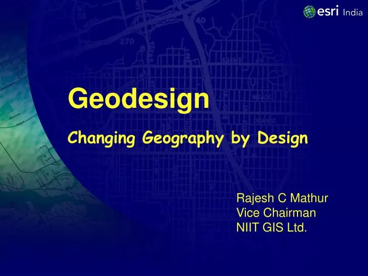 PPT - Geodesign Changing Geography by Design PowerPoint Presentation, free download - ID:482288