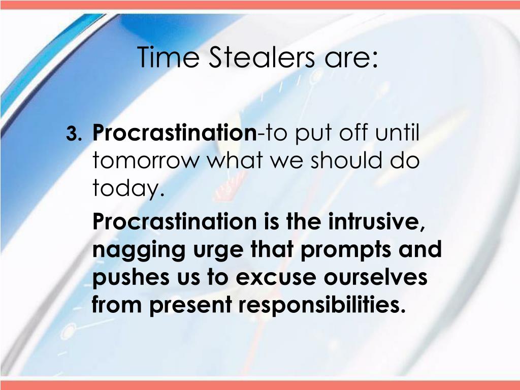 PPT - Managing Your Time The Trust God’s Plan for a Successful ...