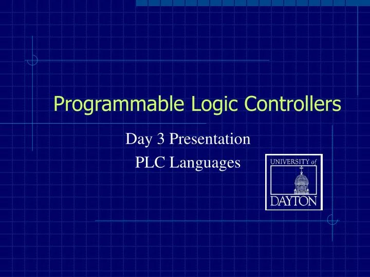 PPT - Programmable Logic Controllers PowerPoint Presentation, free ...