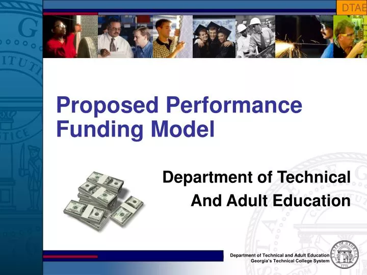 PPT - Proposed Performance Funding Model PowerPoint Presentation, free ...