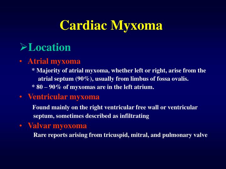 PPT - Cardiac Tumor PowerPoint Presentation - ID:484235