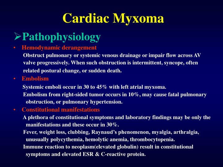 PPT - Cardiac Tumor PowerPoint Presentation - ID:484235
