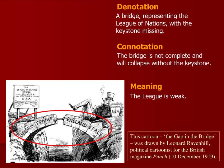 PPT - This cartoon – ‘the Gap in the Bridge’ – was drawn by Leonard ...