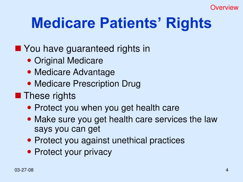 PPT - Your Medicare Rights and Protections PowerPoint Presentation ...