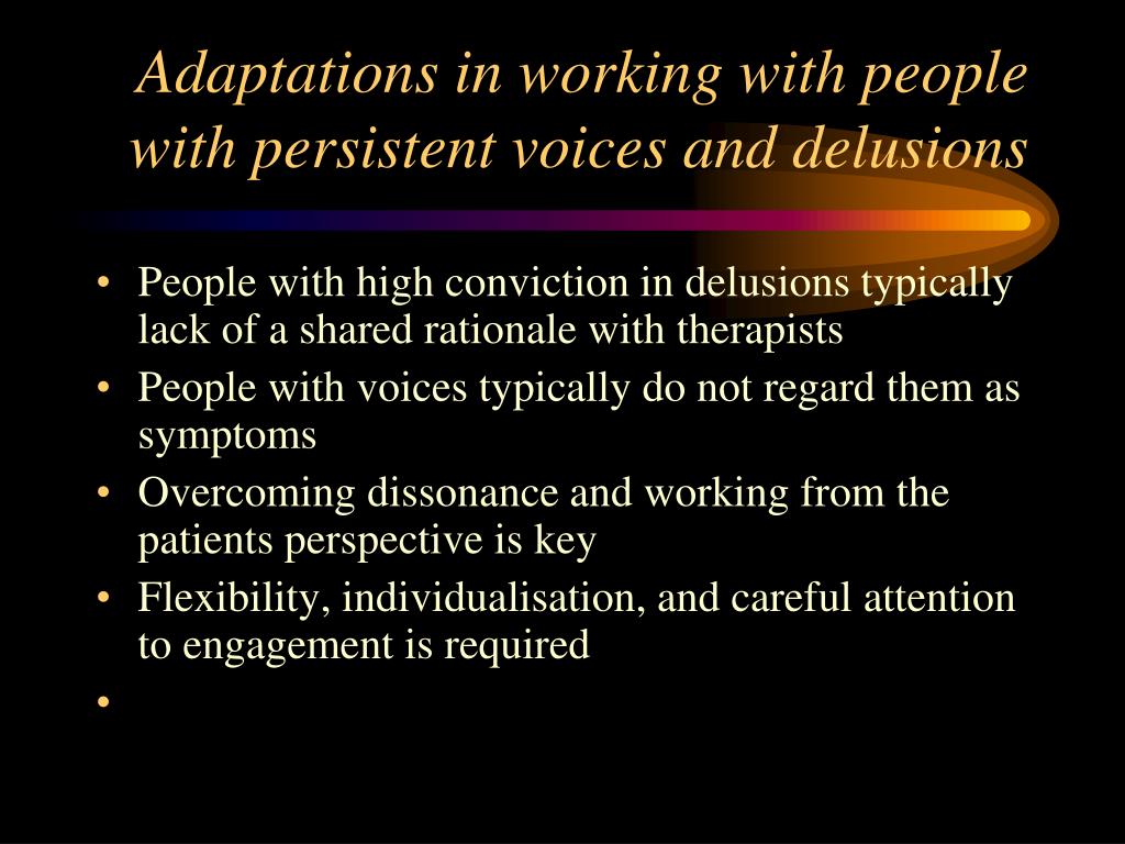 PPT - Psychological therapy in early psychosis PowerPoint Presentation ...
