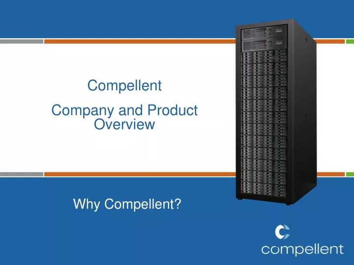 PPT - Compellent Company and Product Overview PowerPoint Presentation ...