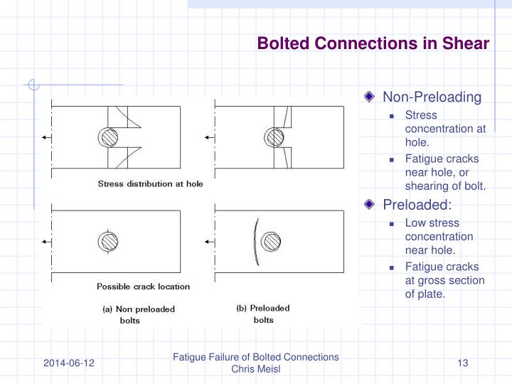 PPT - Fatigue Failure of Bolted Connections PowerPoint Presentation ...