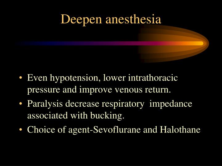 PPT - Bronchospasm: successful management PowerPoint Presentation - ID ...