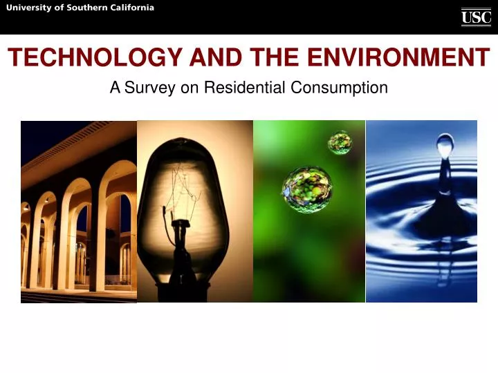 PPT - TECHNOLOGY AND THE ENVIRONMENT PowerPoint Presentation, free ...
