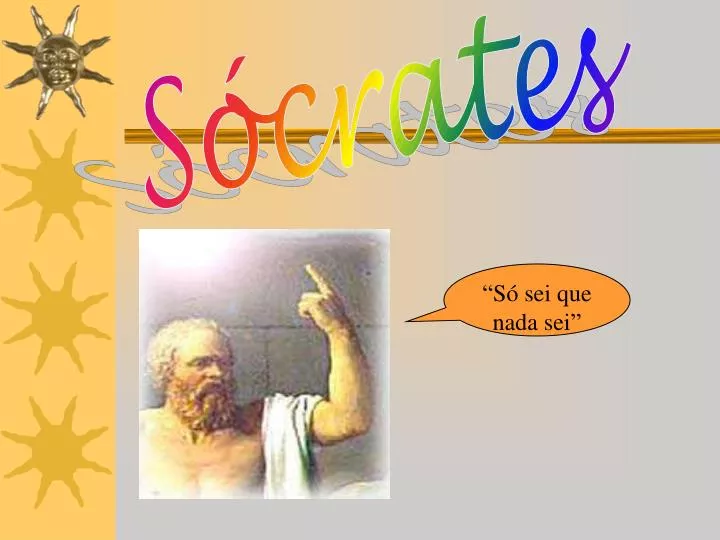 PPT - Sócrates PowerPoint Presentation, free download - ID:487607