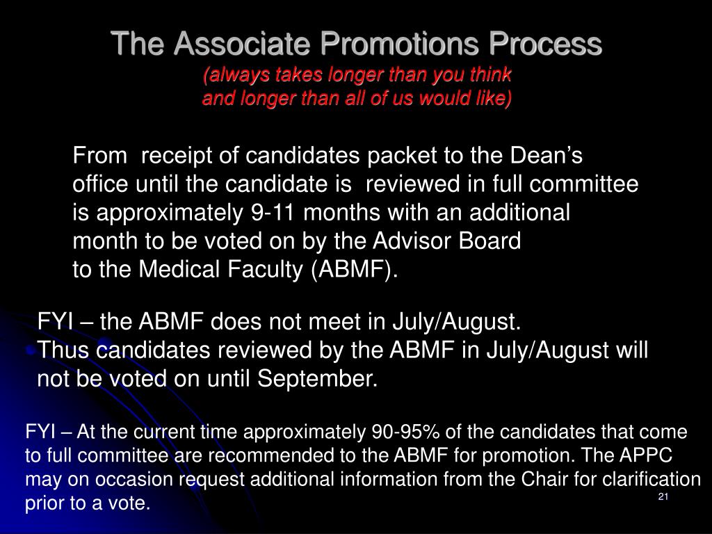 PPT - Requirements for promotion to rank of Associate Professor at ...