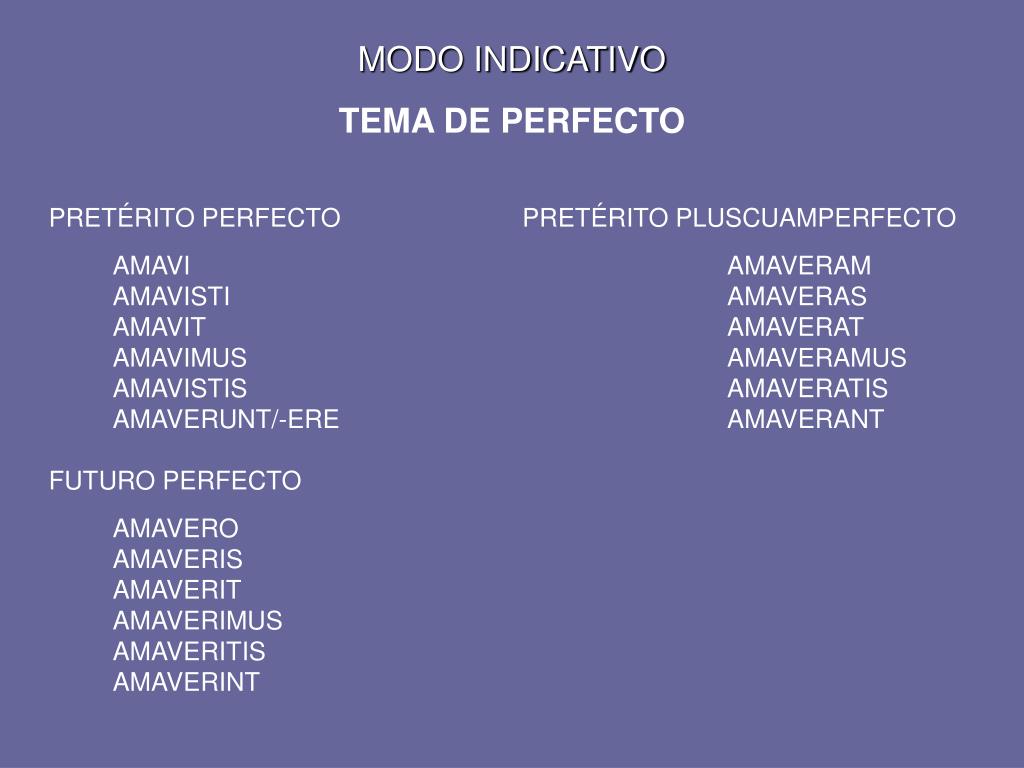 PPT - PRIMERA CONJUGACIÓN MODO INDICATIVO TEMA DE PRESENTE PowerPoint ...