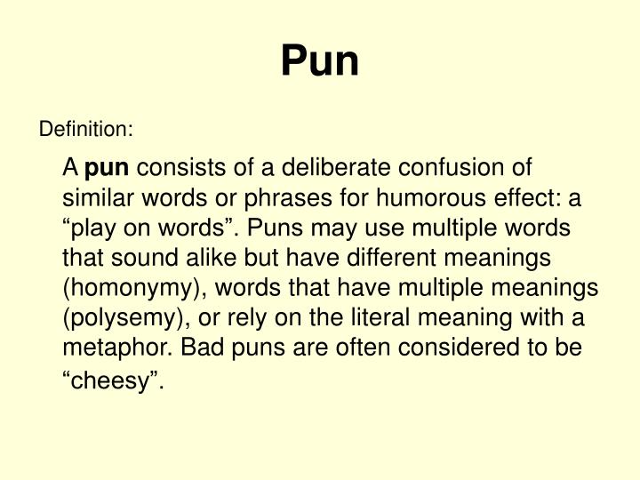 PPT - Types of Comedy & Comedic Devices PowerPoint Presentation - ID:488947