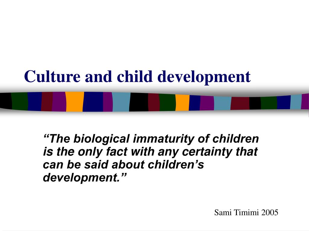 PPT - Culture, Identity and Wellbeing in Children and Young People ...