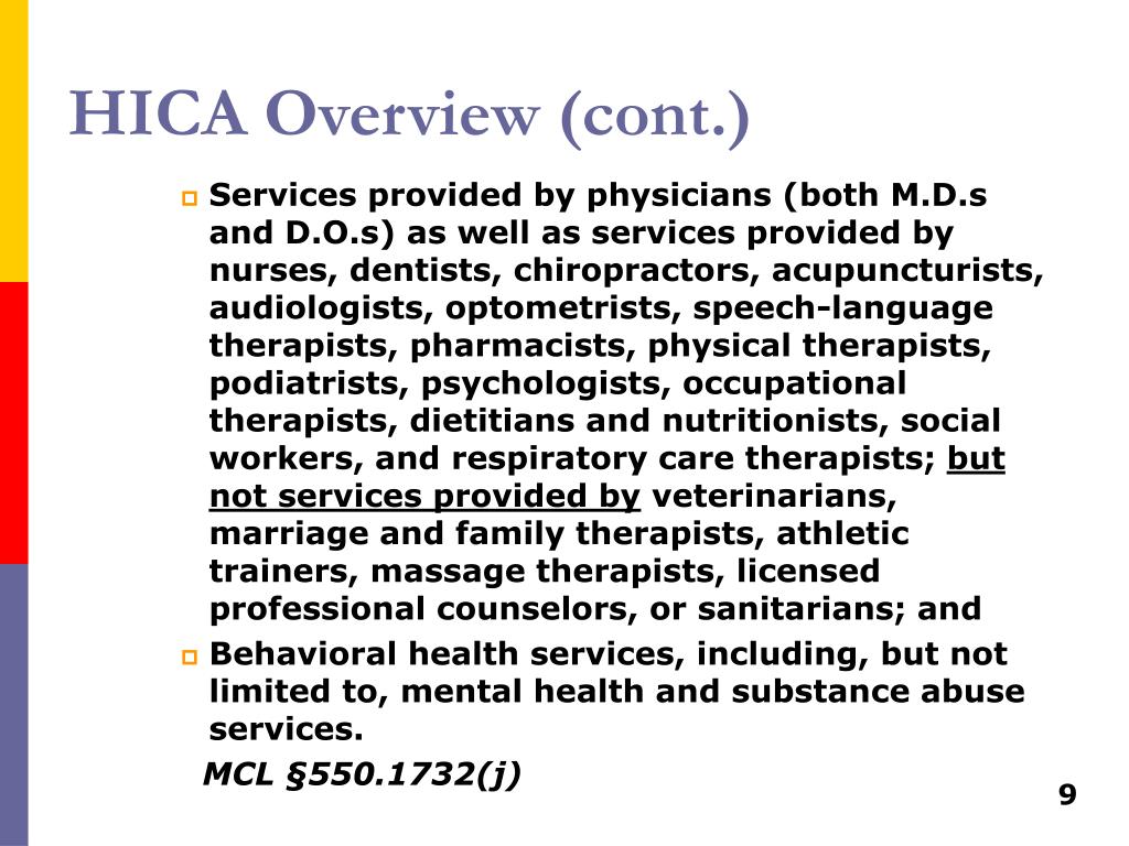 PPT - Health Insurance Claims Assessment (HICA) PowerPoint Presentation ...
