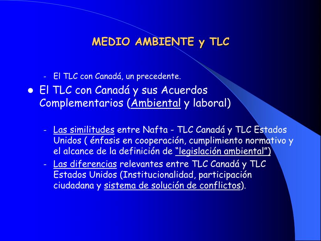PPT - LA “SOLUCIÓN DE CONTROVERSIAS” EN EL MARCO DE LOS TLC CHILE ...