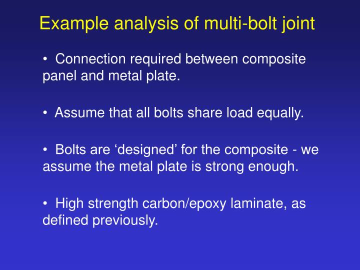 PPT - Bolted joint failure modes PowerPoint Presentation - ID:491025