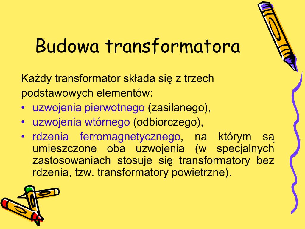 PPT - Wykorzystanie indukcji magnetycznej Budowa i zasada działania ...