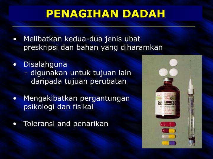 PPT - Jenis Dadah dan Kesannya Ke atas Manusia PowerPoint Presentation ...