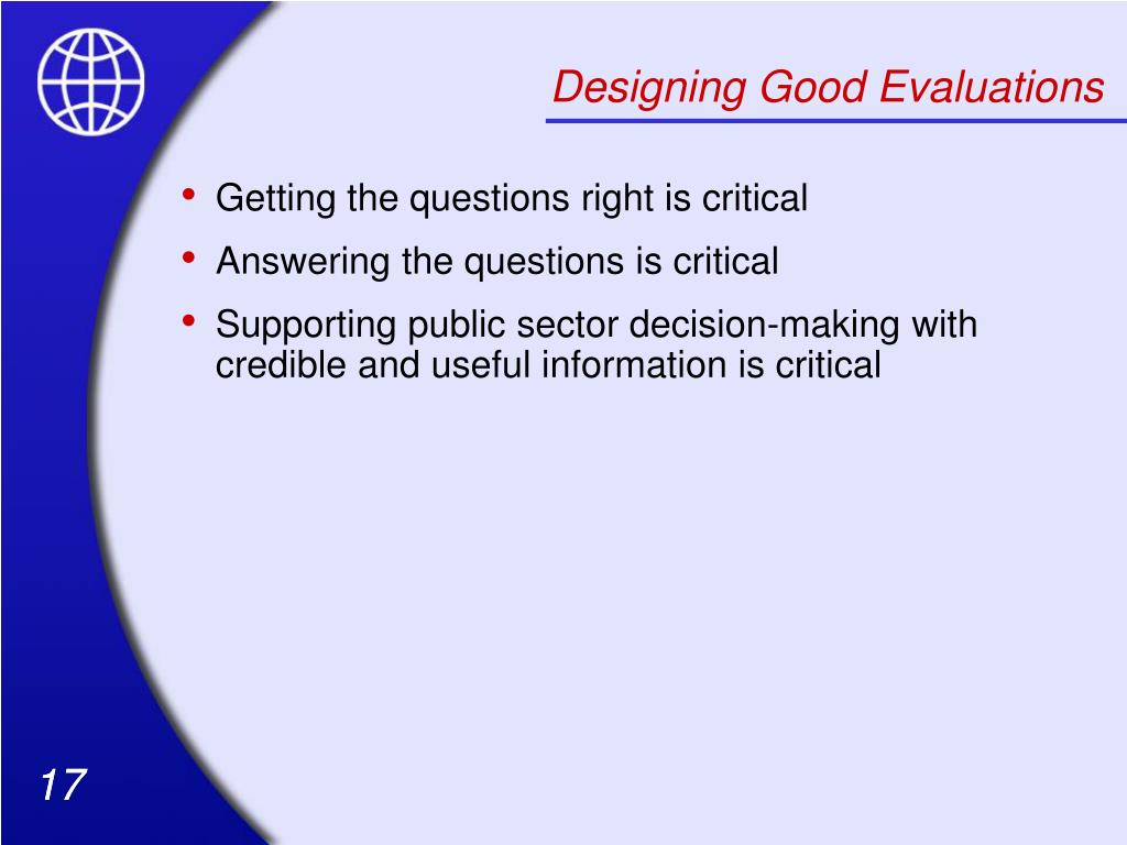PPT - Designing and Building a Results-Based Monitoring and Evaluation ...