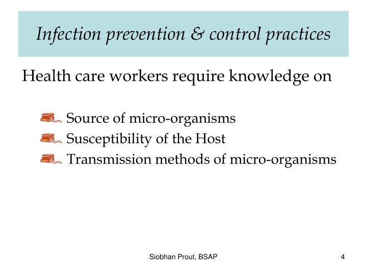 PPT - Infection Prevention & Control PowerPoint Presentation - ID:492498