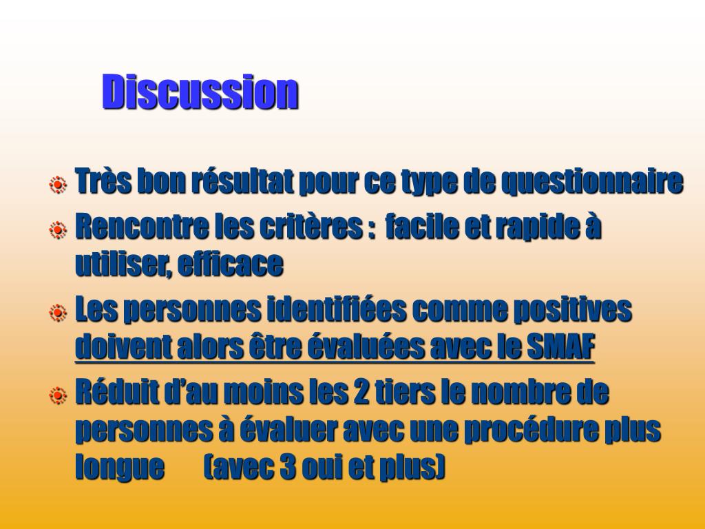 PPT - PRISMA-7 : Un outil de repérage pour identifier les personnes ...