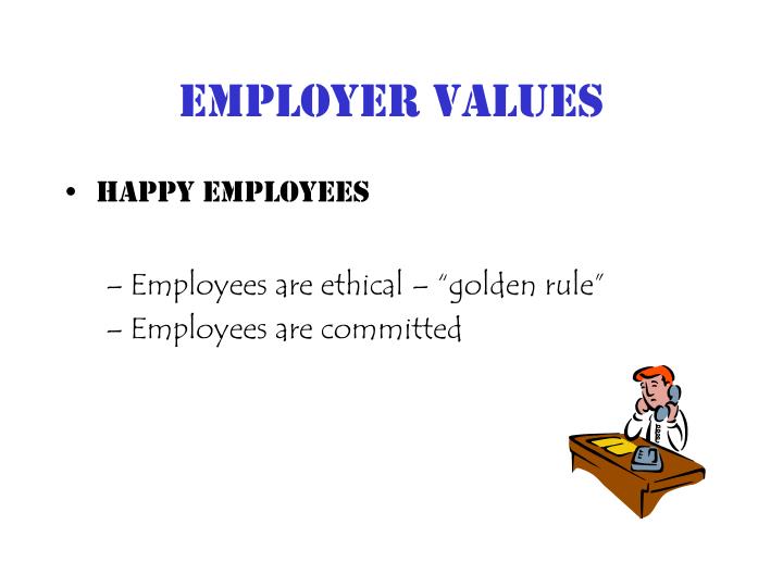PPT - Workplace Values PowerPoint Presentation - ID:493178