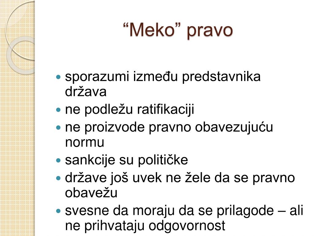 PPT - Izvori me đ unarodnog prava PowerPoint Presentation, free ...
